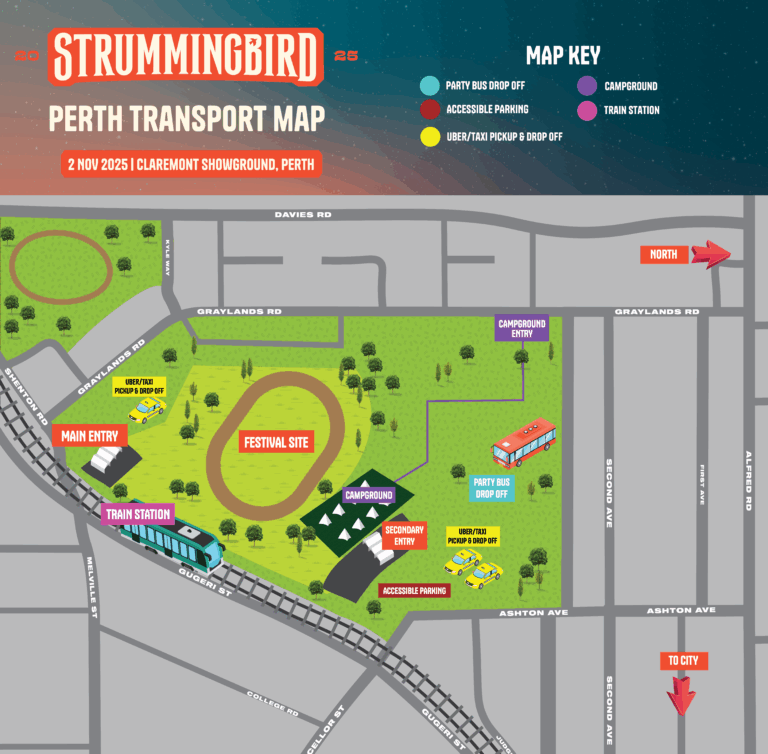 PERTH TRANSPORT GUIDE - Strummingbird